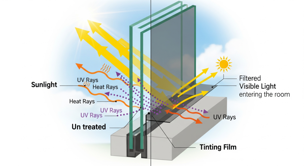 What is Home Window Tinting and How Does It Work? | Global Window Films UAE