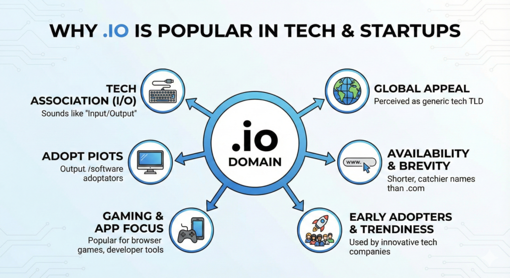 Why Is .io So Popular? The Real Reasons Behind the Rise of .io Domains ...